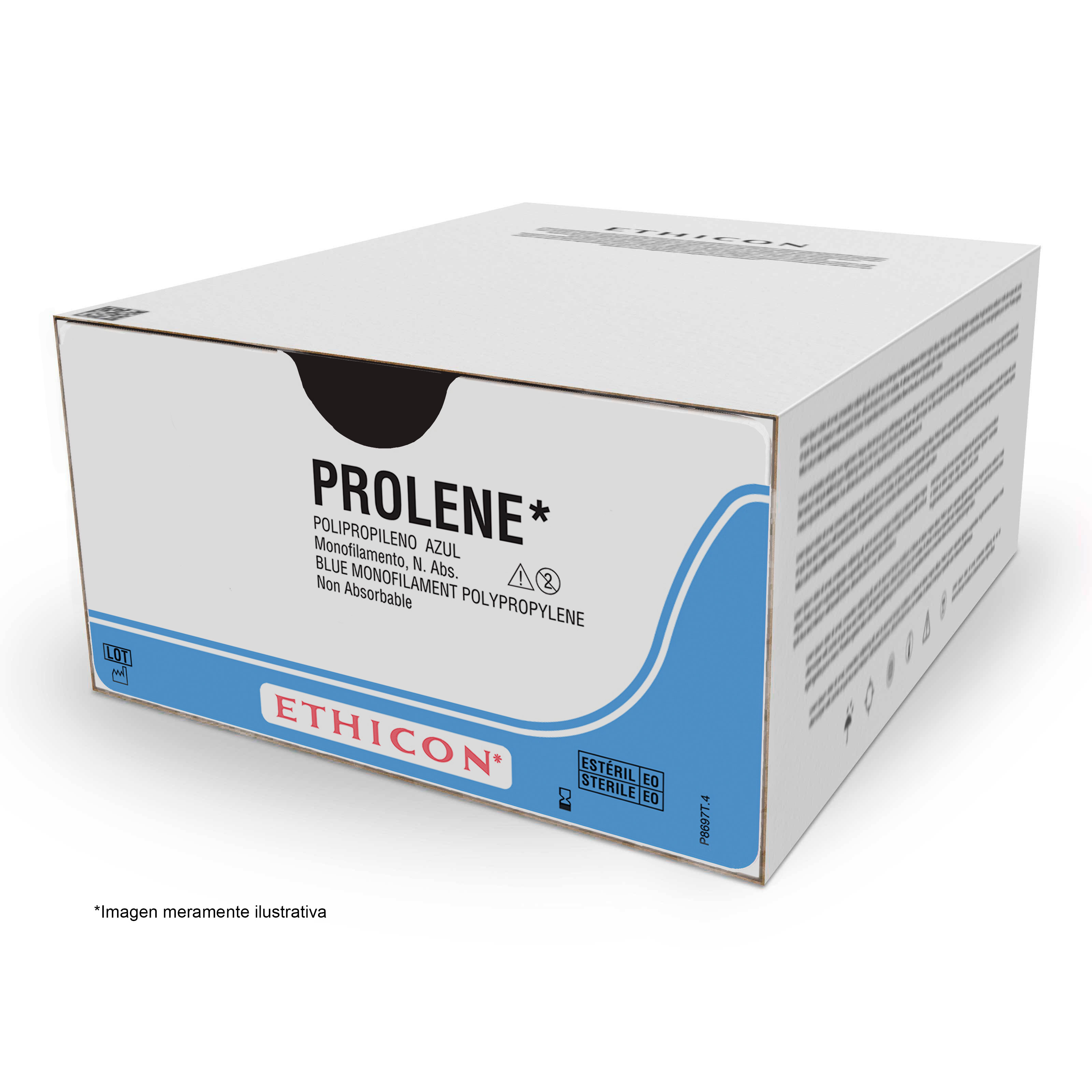 Sutura PROLENE® (Azul 4-0 45cm Ag. 3/8 19mm (SC-20))